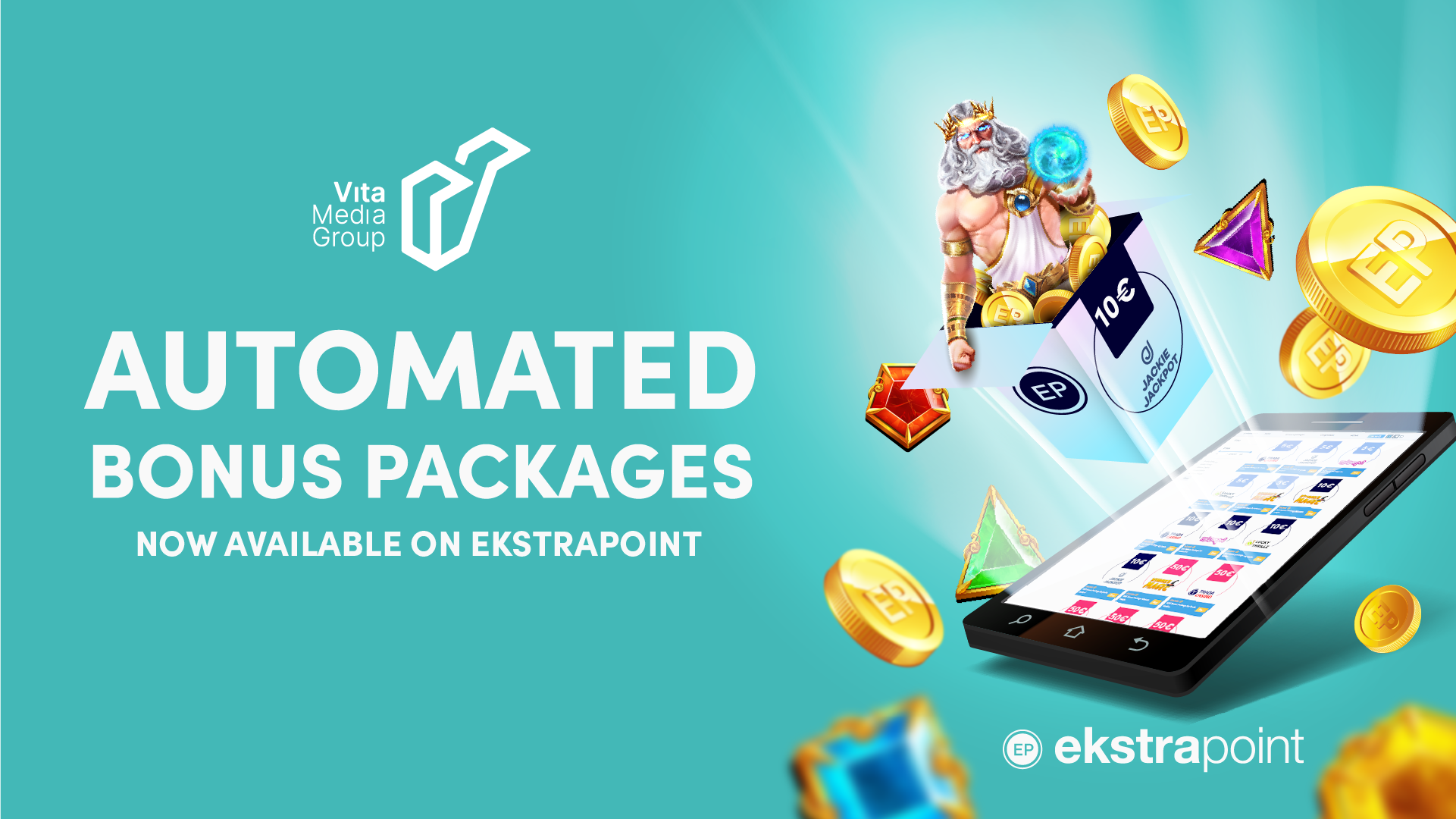 Vita Media Group releases a new update on Ekstrapoint: Automated bonus ...